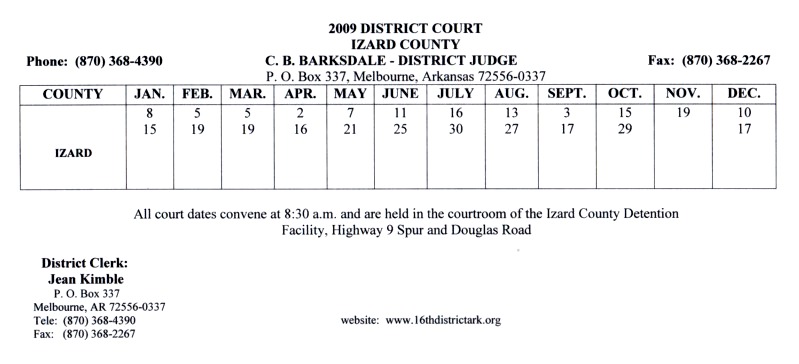 Sixteenth Judicial District